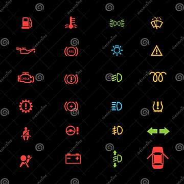 Car control panel icon stock vector. Illustration of door - 67038940