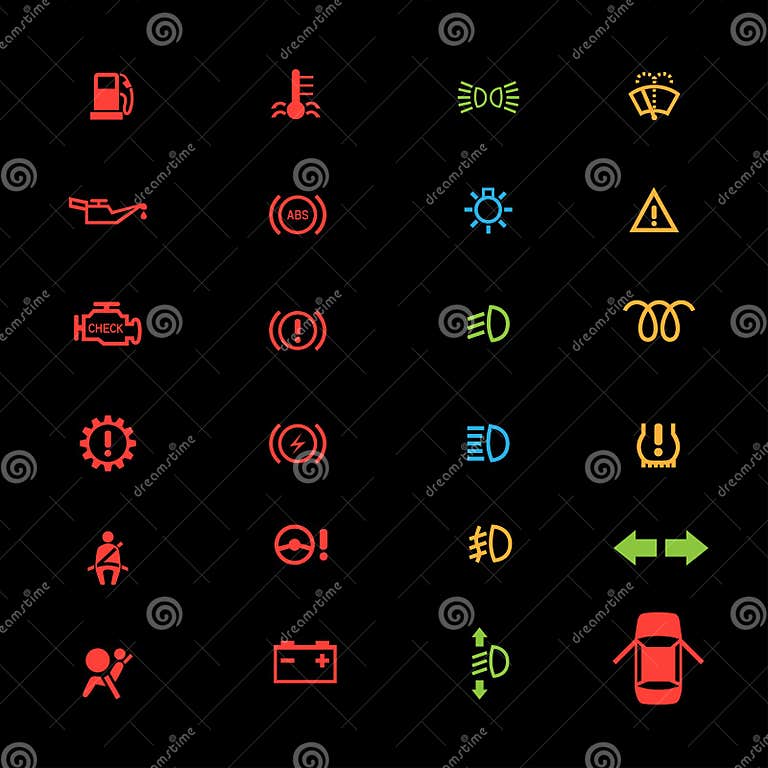 Car control panel icon stock vector. Illustration of door - 67038940