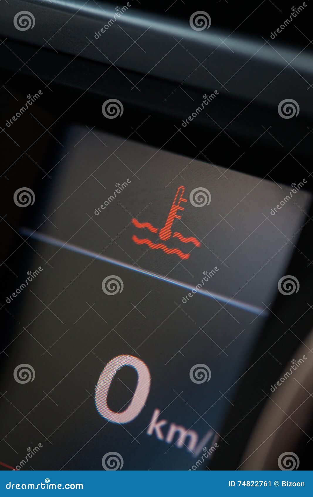 Car coolant warning stock image. Image of engine, warn - 74822761