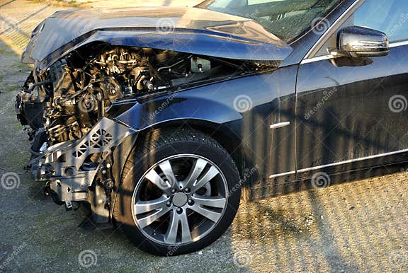 Car crash stock photo. Image of automobile, disaster - 22189450