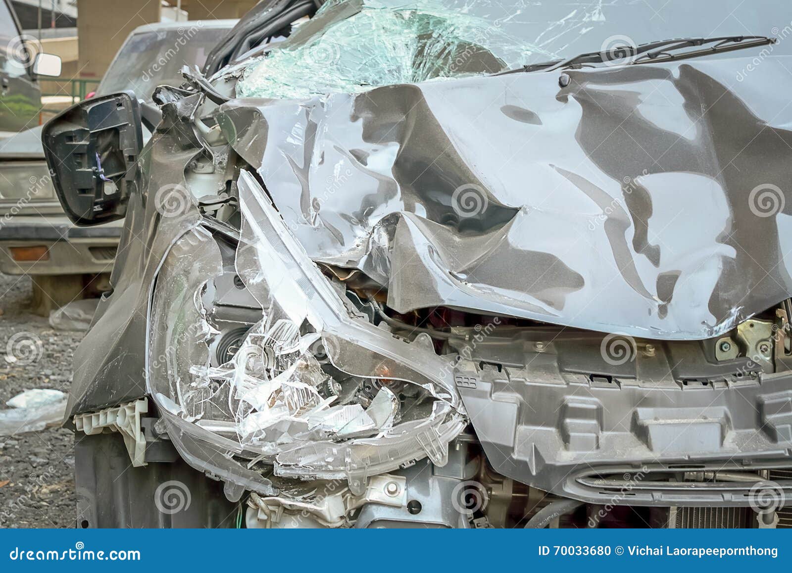 Car crash background stock photo. Image of damage, bumper - 70033680