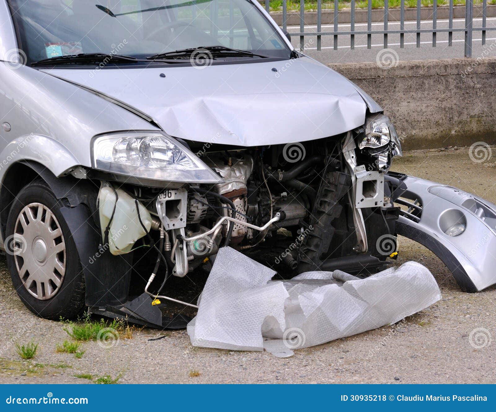Car crash stock photo. Image of bonnet, accident, disastrous - 30935218