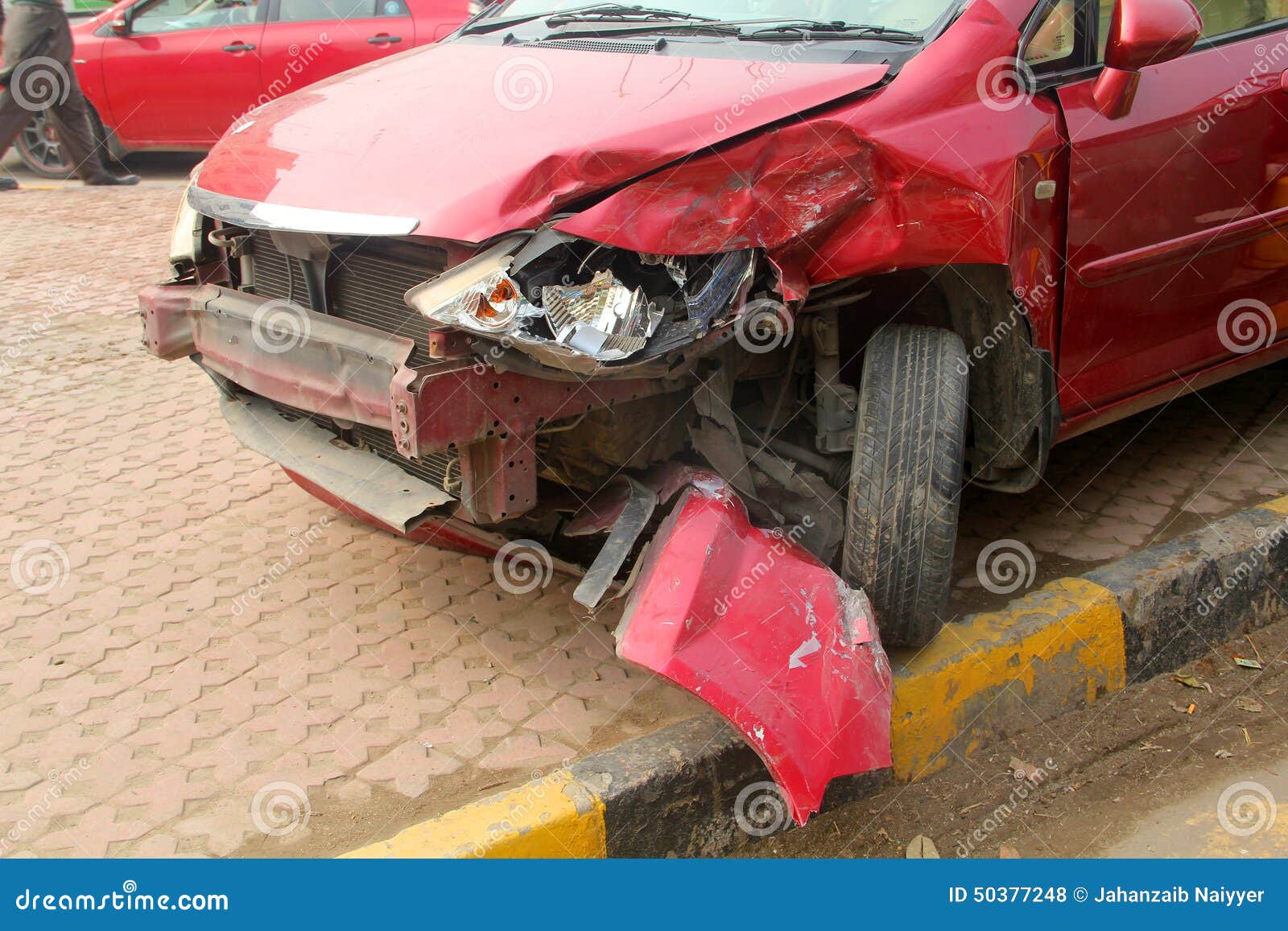 Car Crash Front Side stock photo. Image of automobile - 50377248