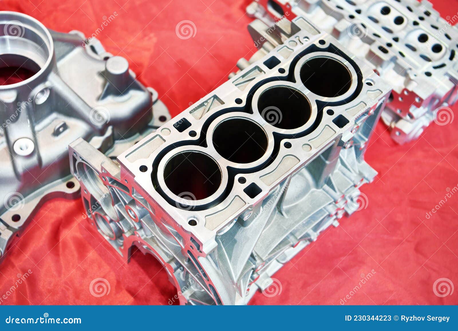 Car cylinder block stock image. Image of maintenance - 230344223
