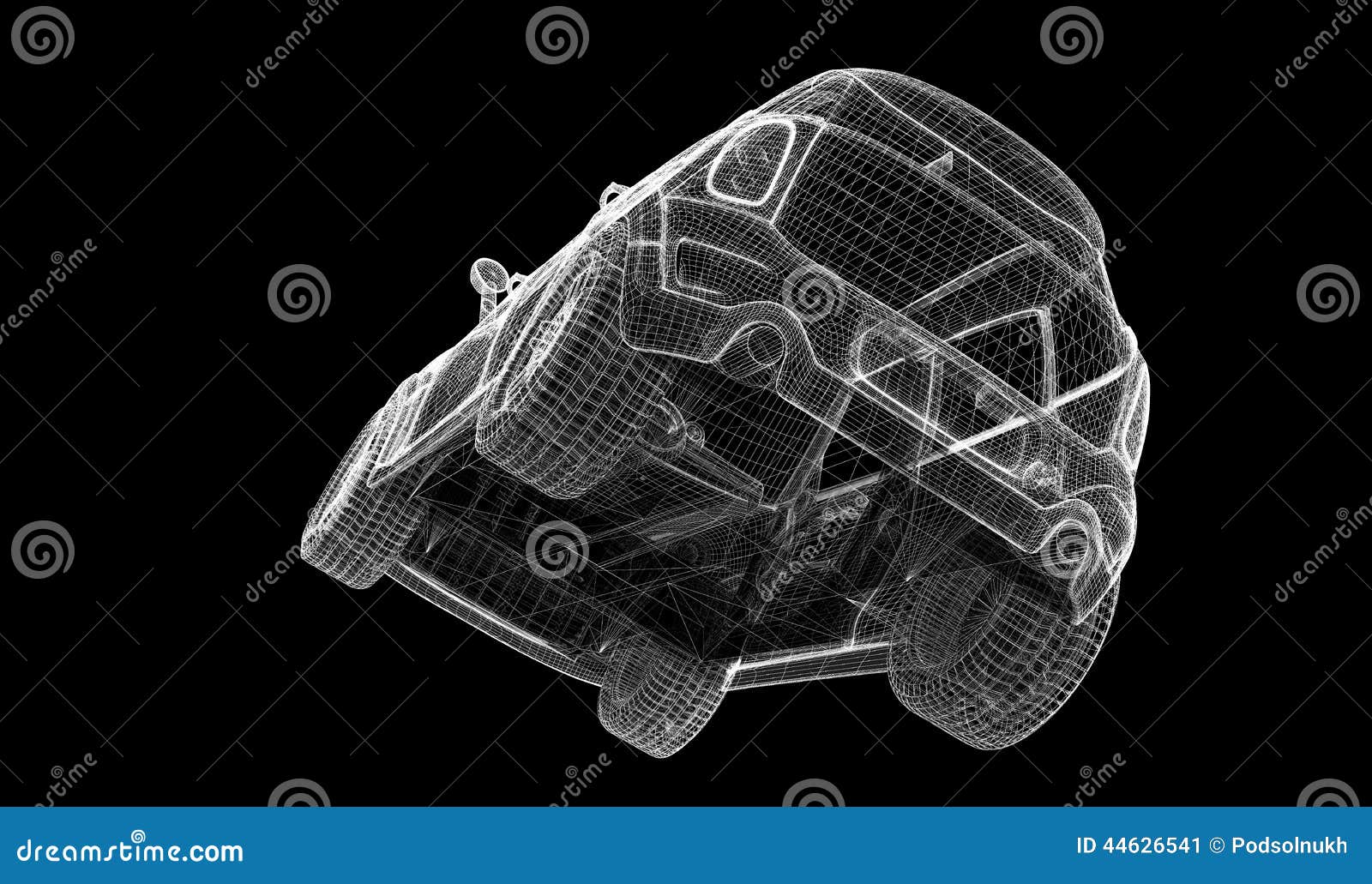 Car 3D model stock illustration. Illustration of element - 44626541