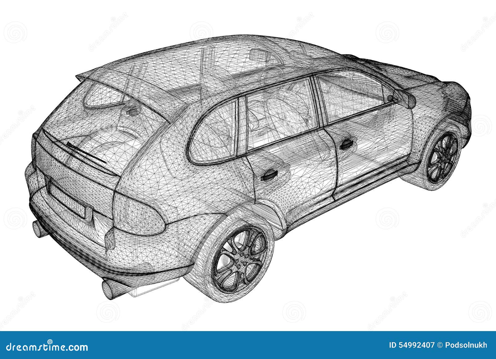 Car 3D model stock illustration. Illustration of arts - 54992407 Car 3D model stock illustration. Illustration of arts - 54992407
