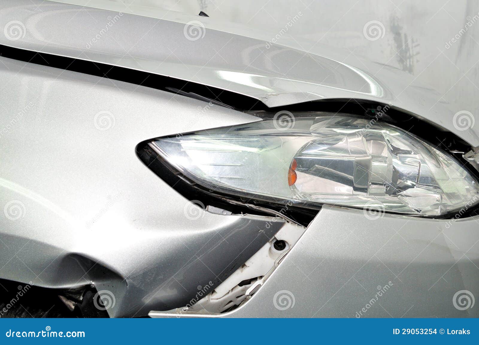 Car damage. stock photo. Image of front, injury, drink - 29053254