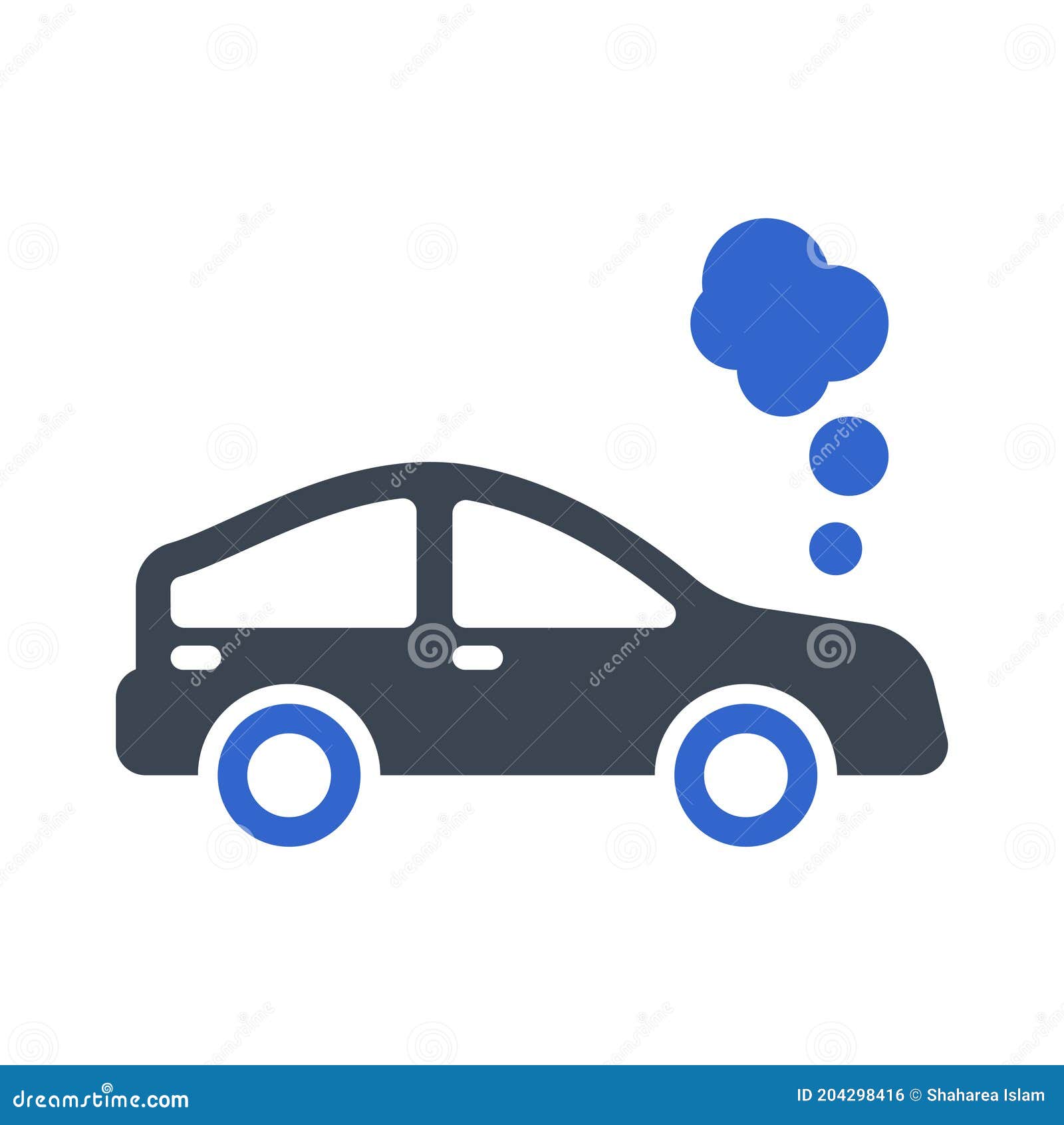 Car Damage icon stock vector. Illustration of vehicle - 204298416