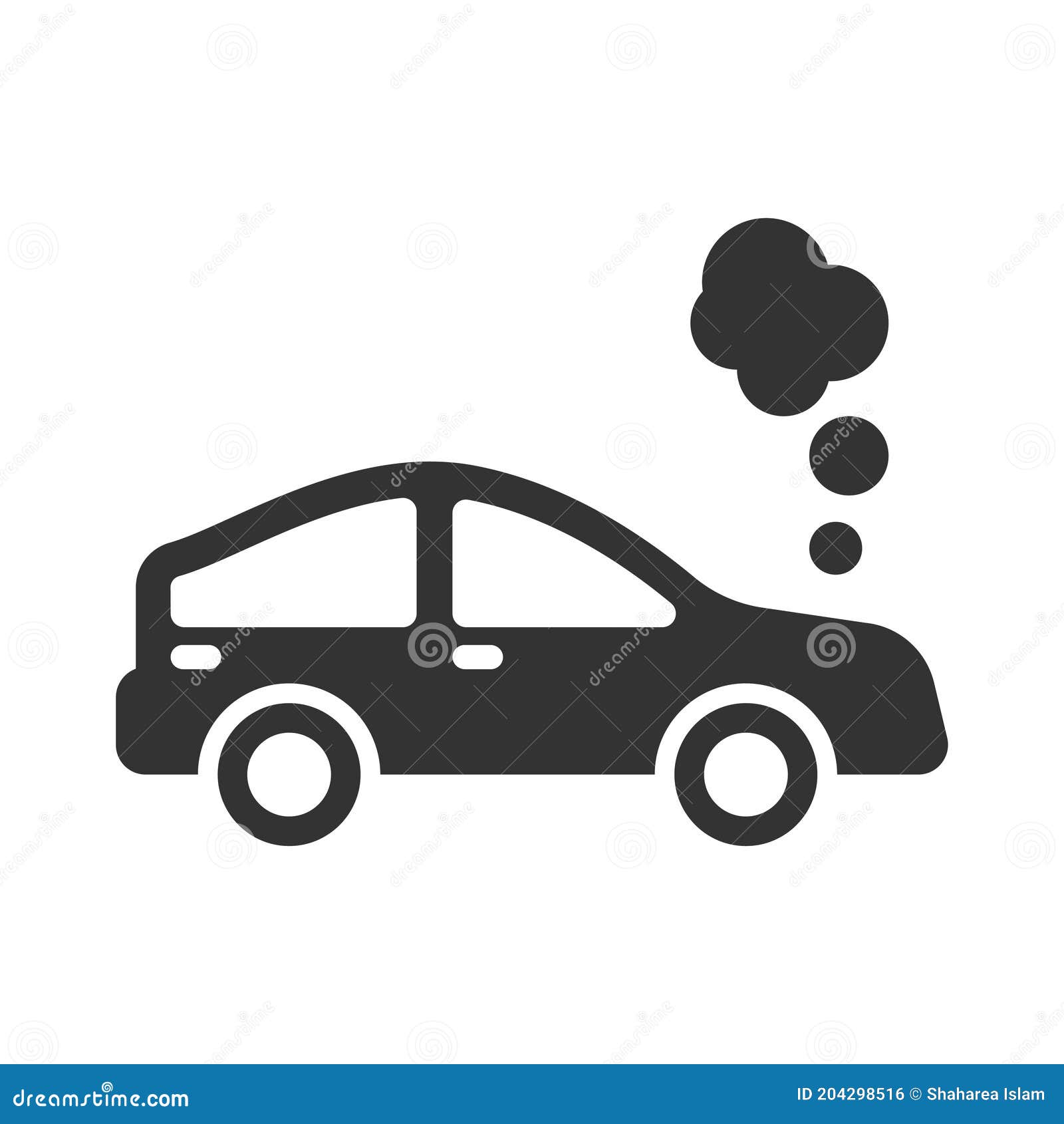 Car Damage icon stock vector. Illustration of damage - 204298516
