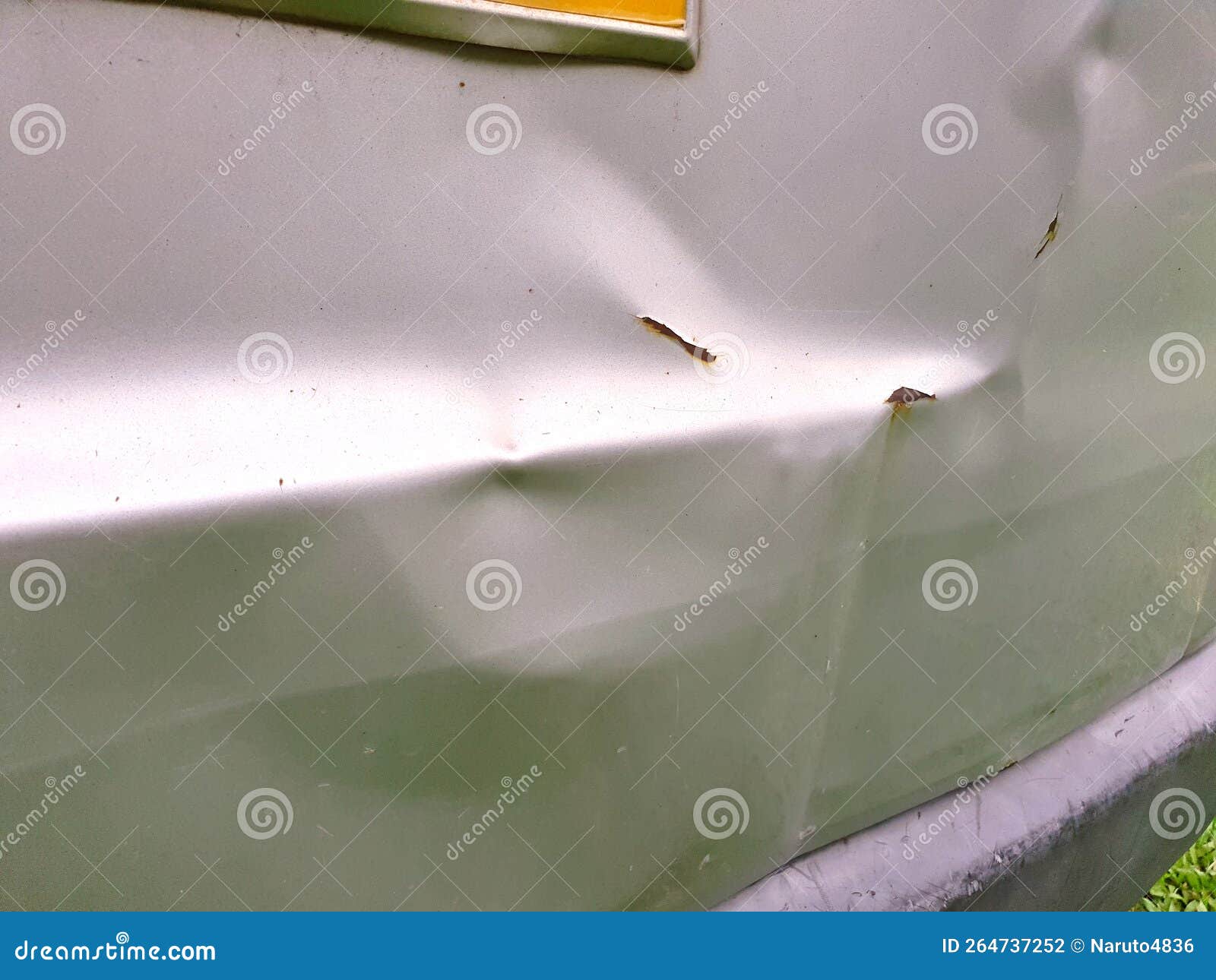 Car with damage stock photo. Image of accident, smash - 264737252