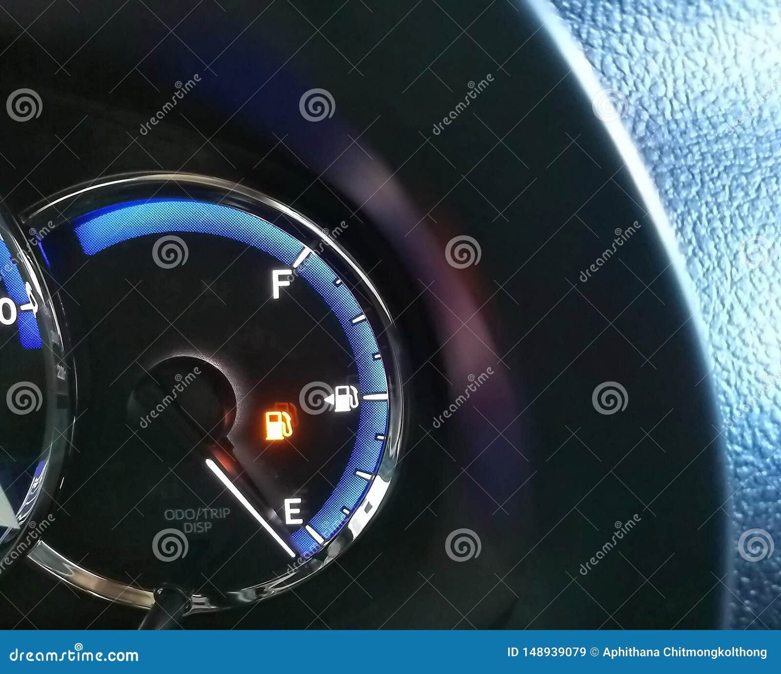 Car Dashboard,emergency Sign Stock Image - Image of dashboard ...