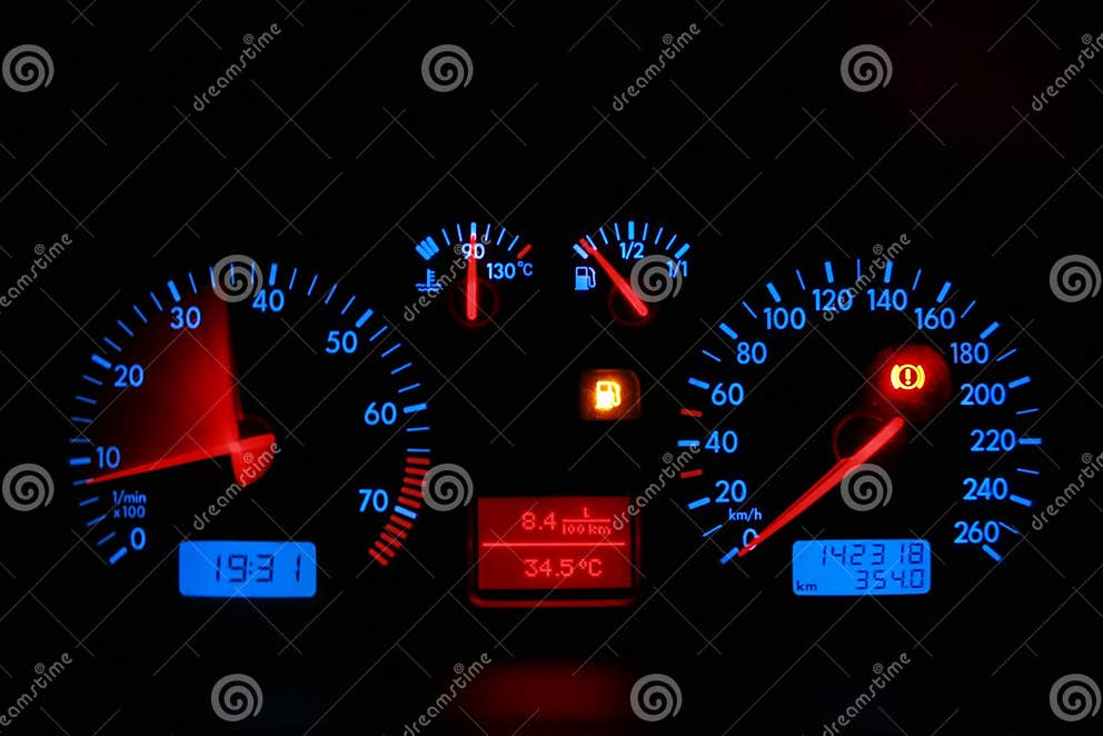 Car dashboard stock photo. Image of numbers, dial, auto - 1700094