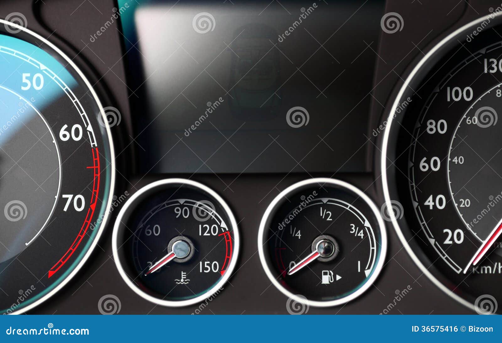 Car dashboard stock photo. Image of meter, measurement - 36575416