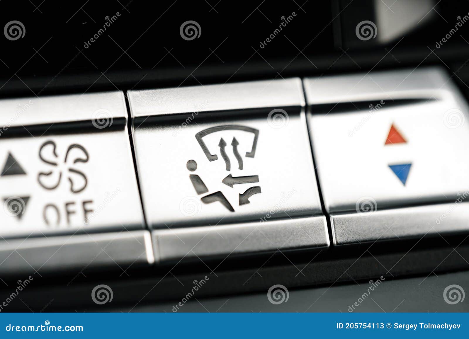 Car Dashboard Control Panel Buttons Close Up Stock Image - Image of ...
