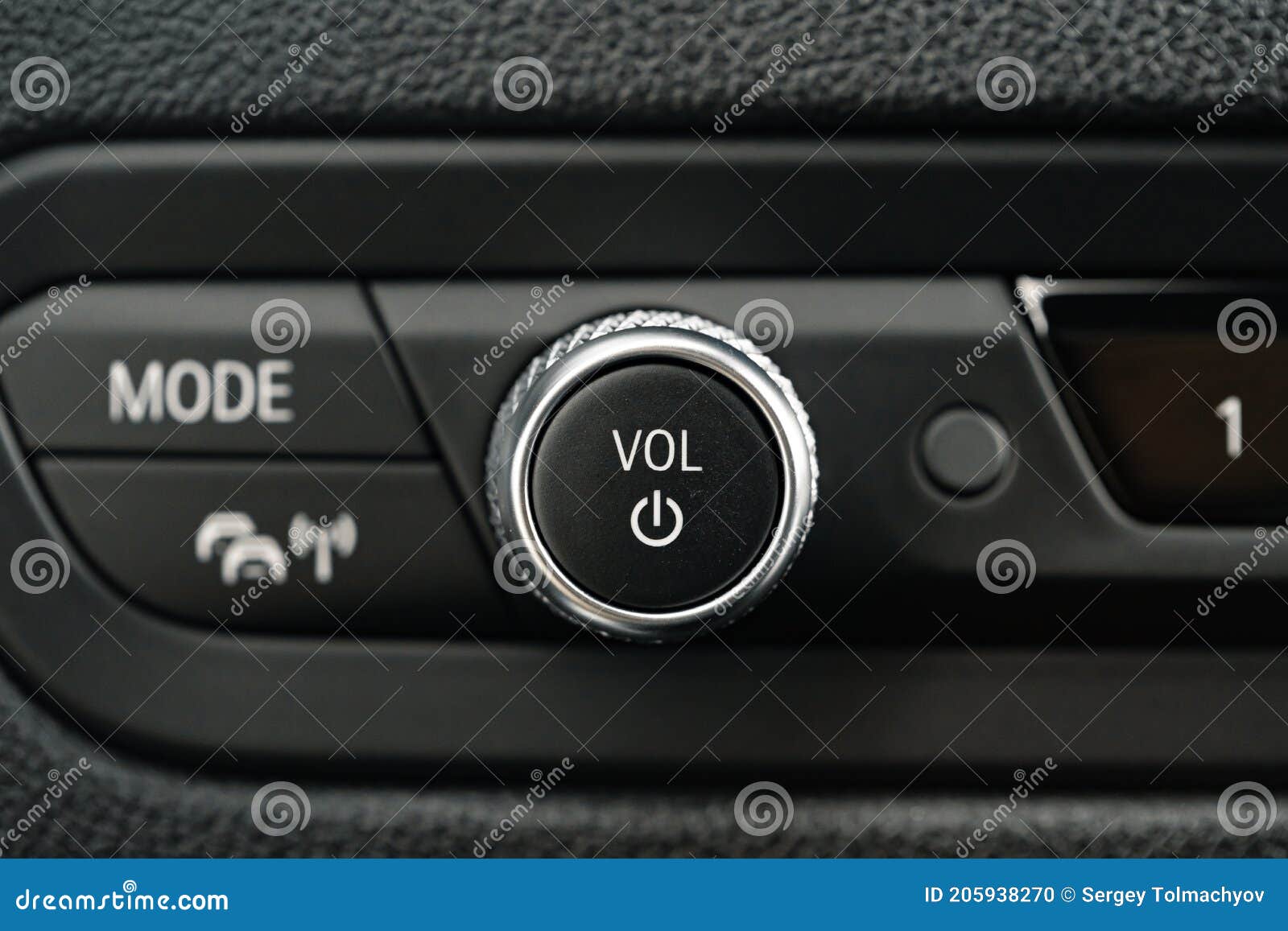 Car Dashboard Control Panel Buttons Close Up Stock Photo - Image of ...