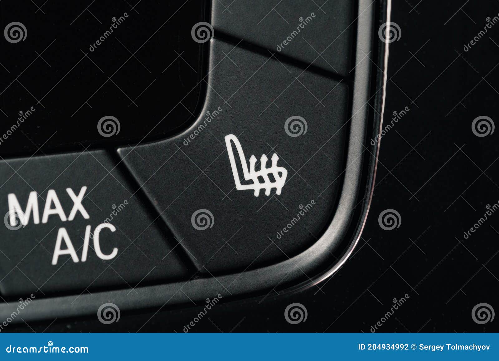 Car Dashboard Control Panel Buttons Close Up Stock Photo - Image of ...