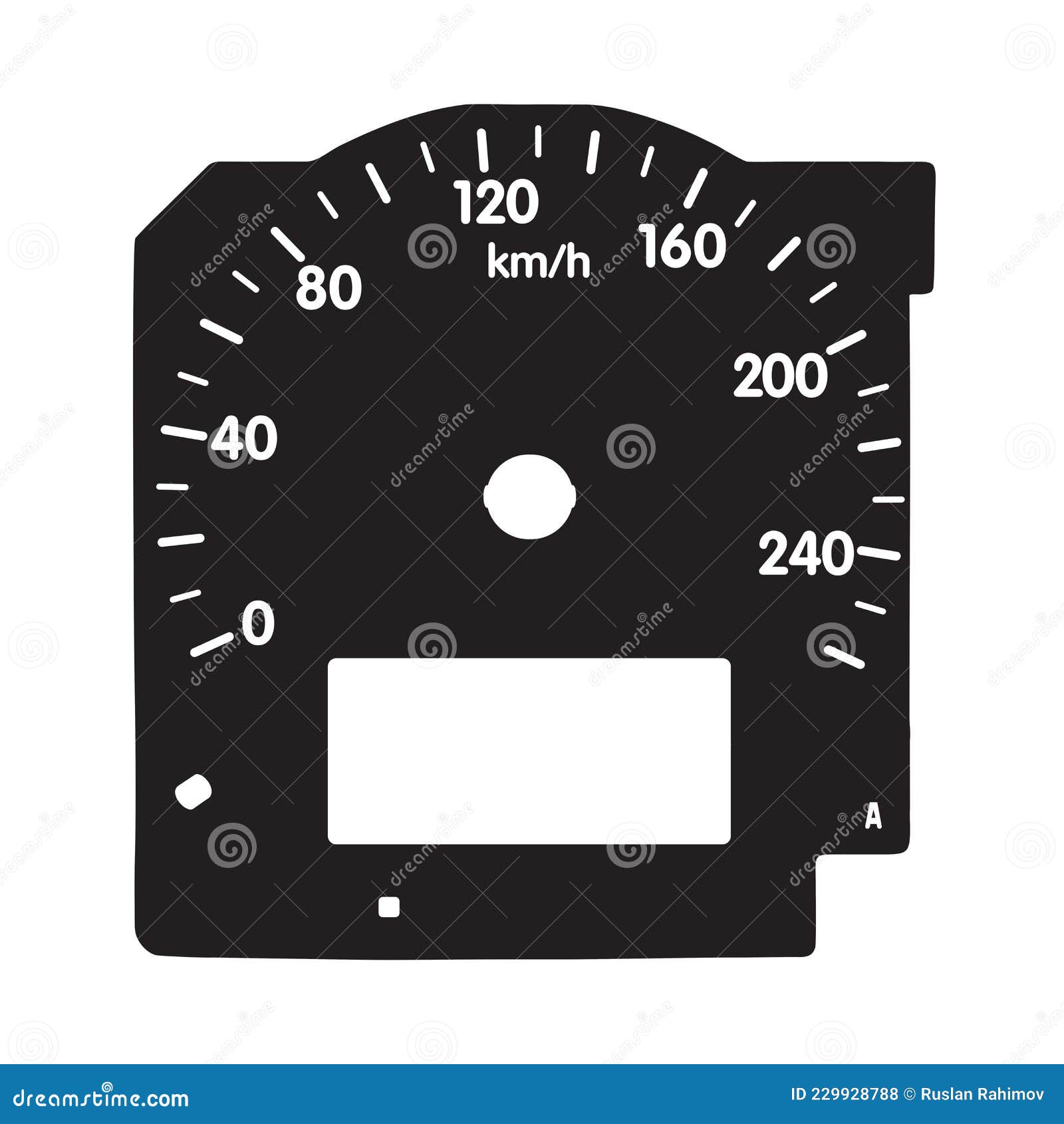 Car Dashboard Modern Automobile Control Panel in EPS10 Stock Vector ...