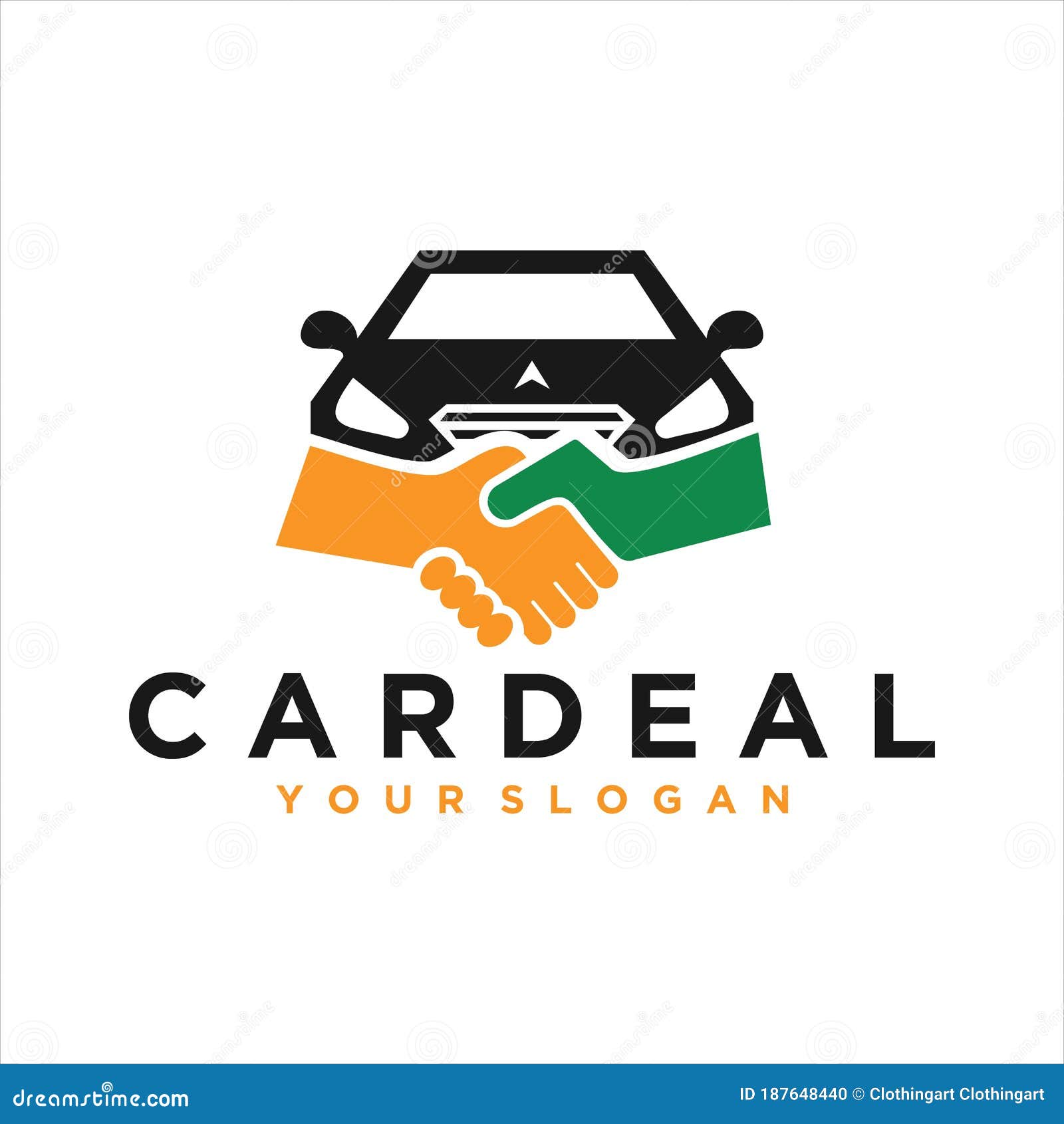 Car Deal Logo Vector Design Graphic Template Stock Vector ...