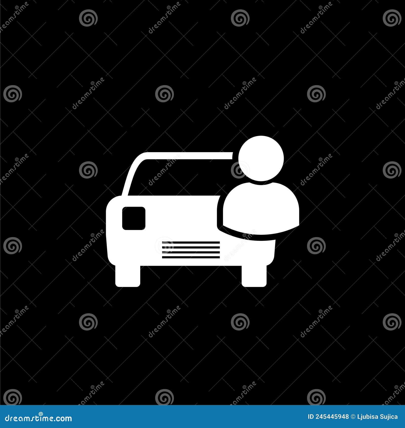 Dealer Icon. Trendy Modern Flat Linear Vector Dealer Icon On White ...