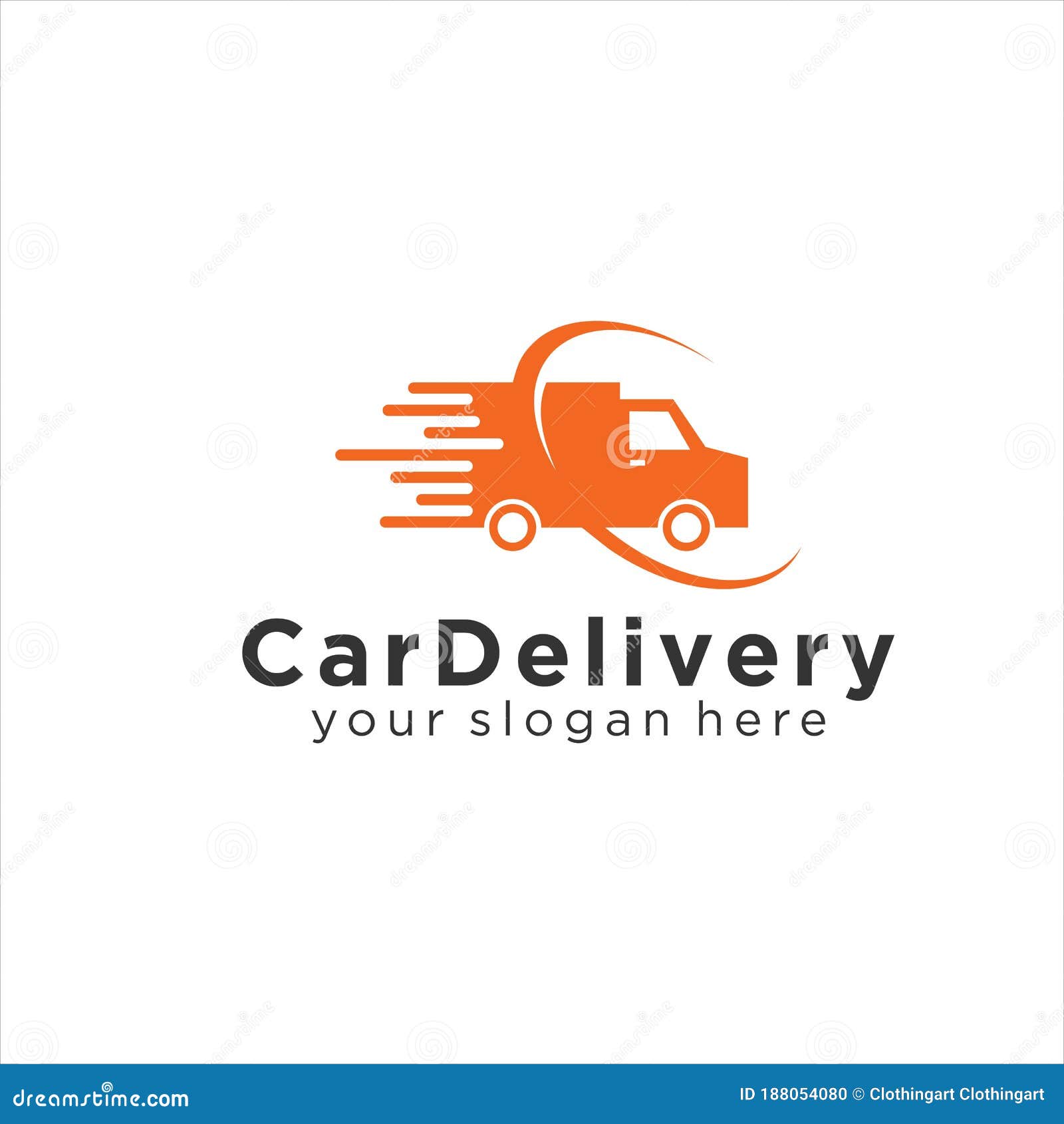 Car Delivery Logo Vector Design Graphic Template Stock Vector ...