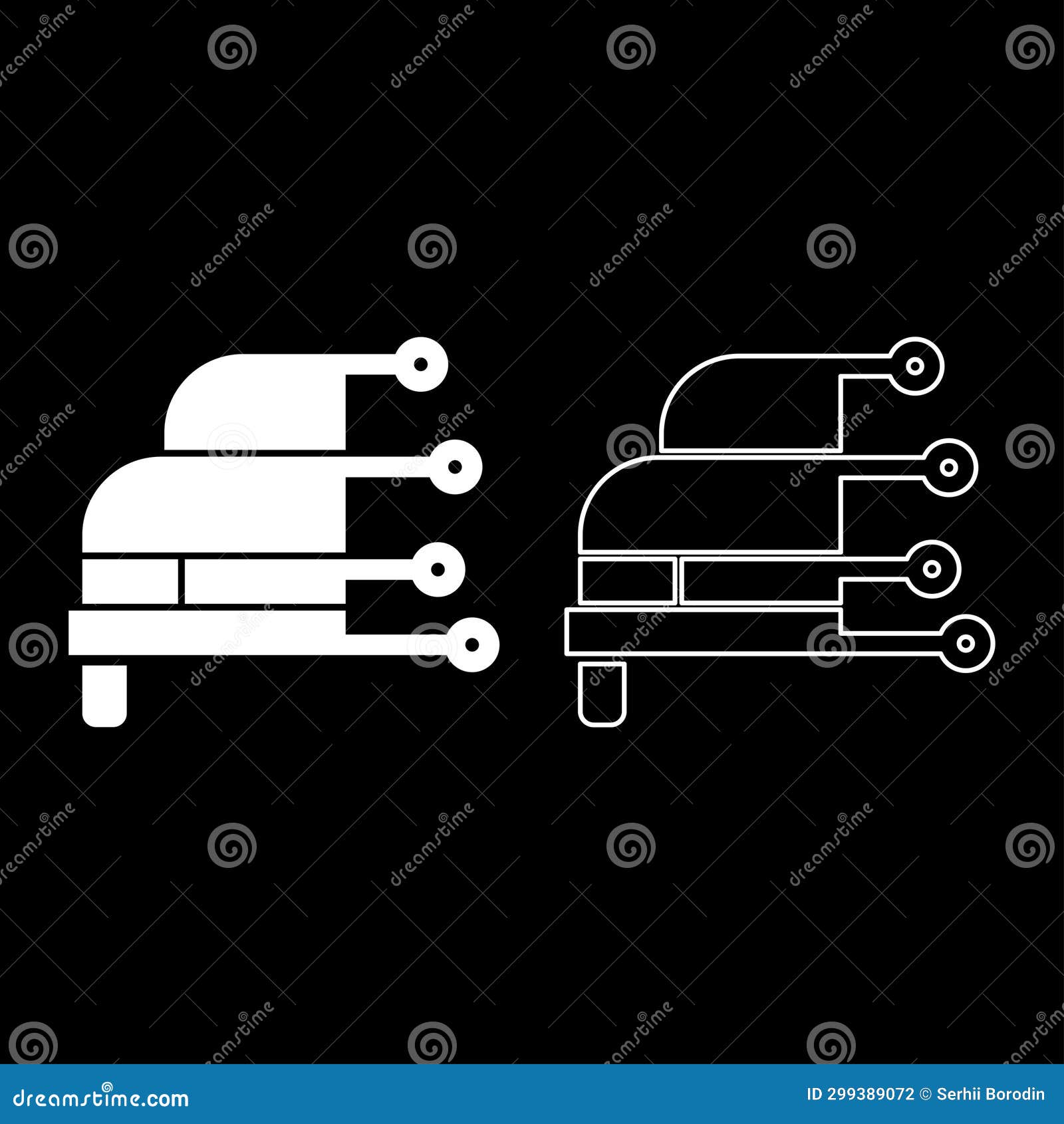 Car Diagnosis Service Hardware Computer Diagnostics Condition Concept ...