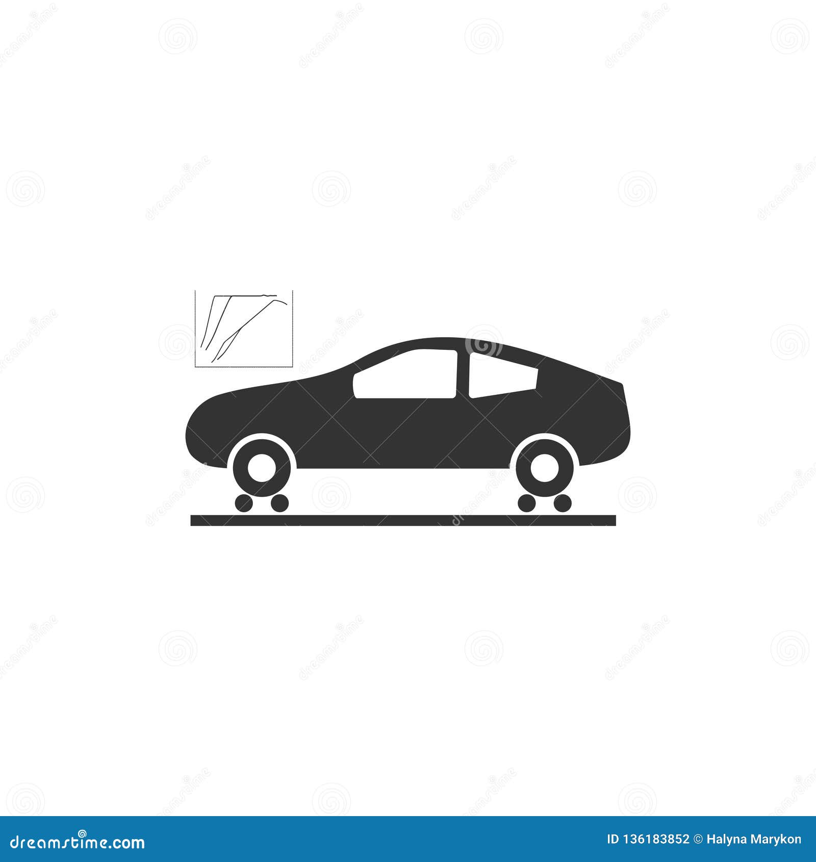 Car diagnostics icon flat stock vector. Illustration of monitoring ... Car diagnostics icon flat stock vector. Illustration of monitoring ...