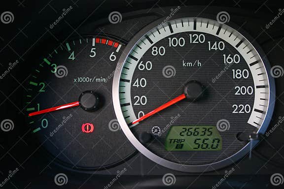 Car dials stock photo. Image of automobile, stylish, needle - 10102604