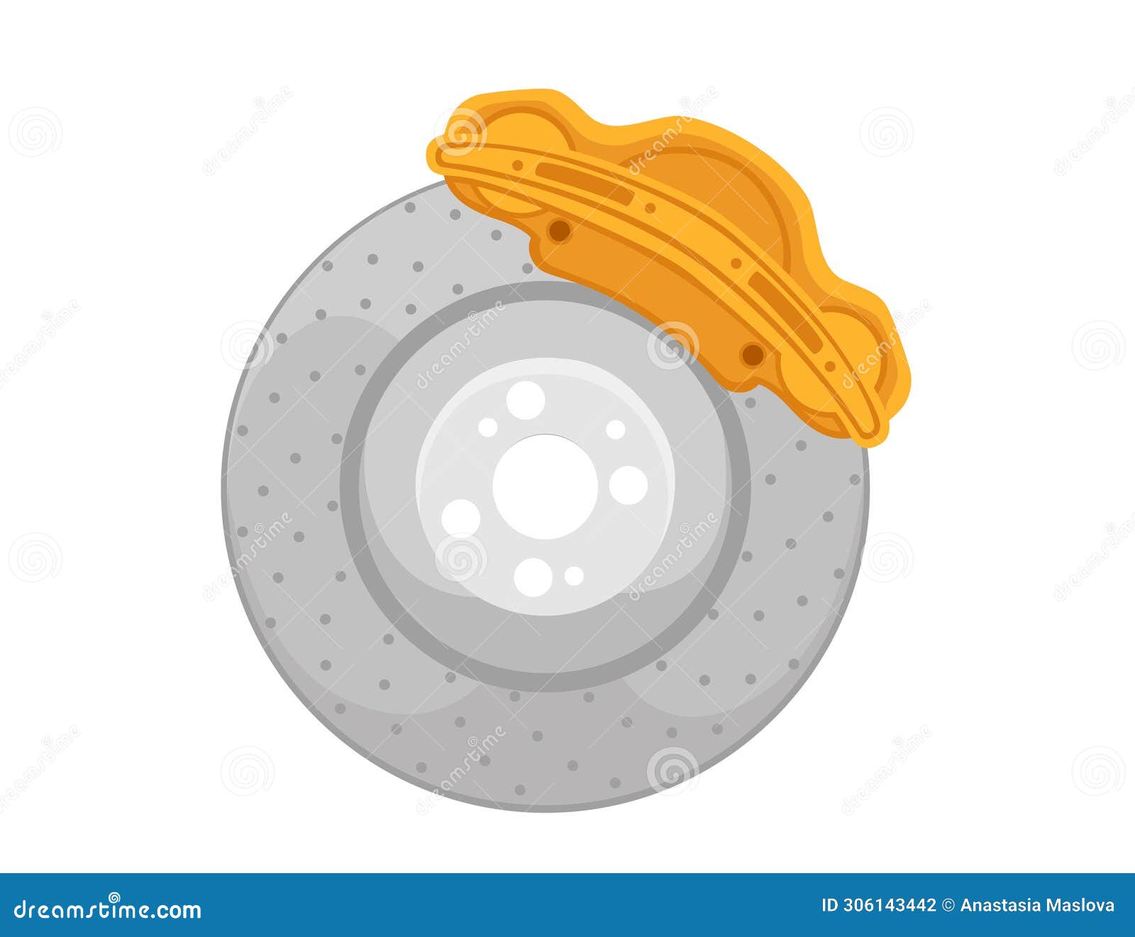 Disk Brakes Cartoon Vector | CartoonDealer.com #38338081