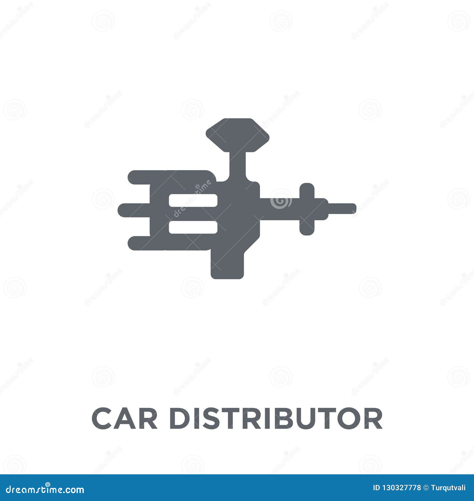 Car Distributor Icon. Trendy Car Distributor Logo Concept On White ...