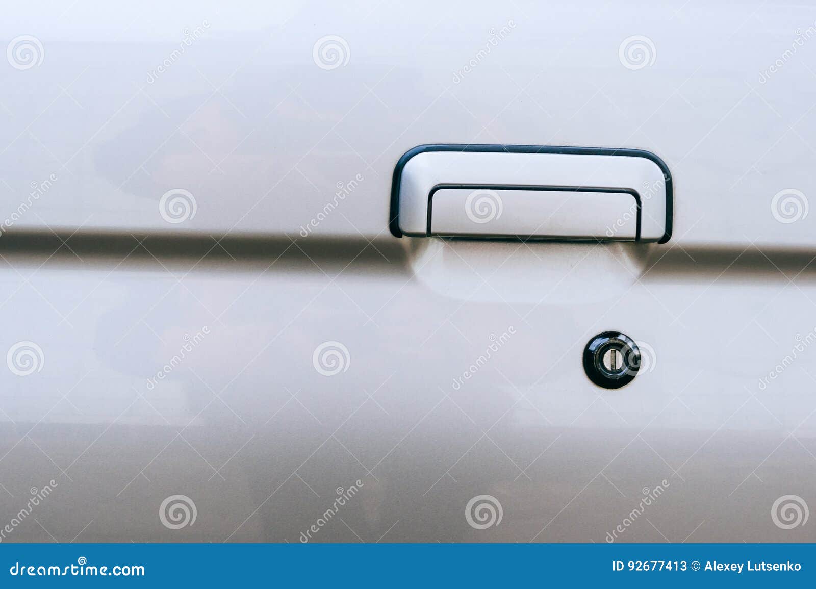 Car door handle stock image. Image of automotive, metal - 92677413