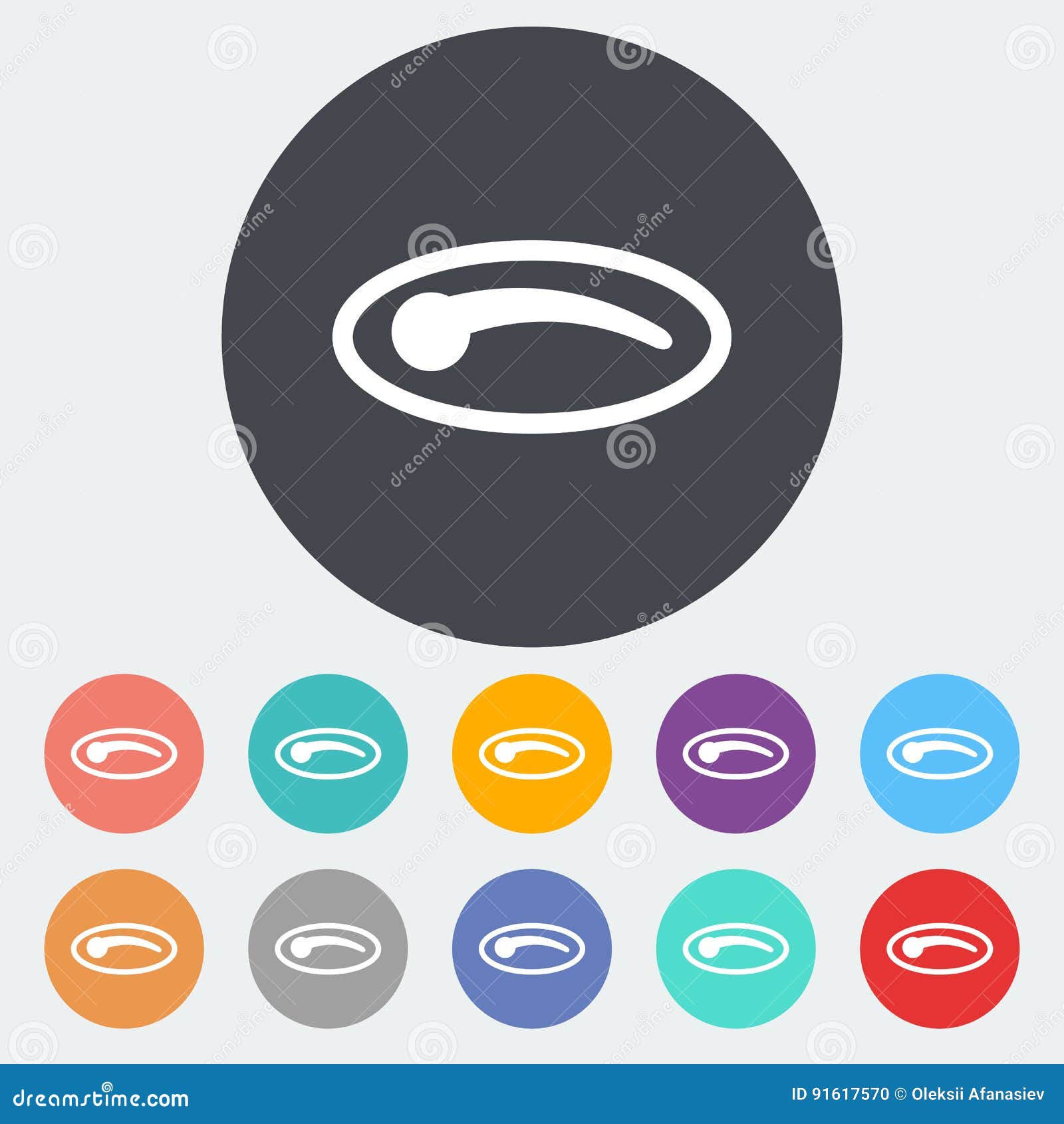 Car Door Handle, Single Icon. Stock Vector - Illustration of symbol ...