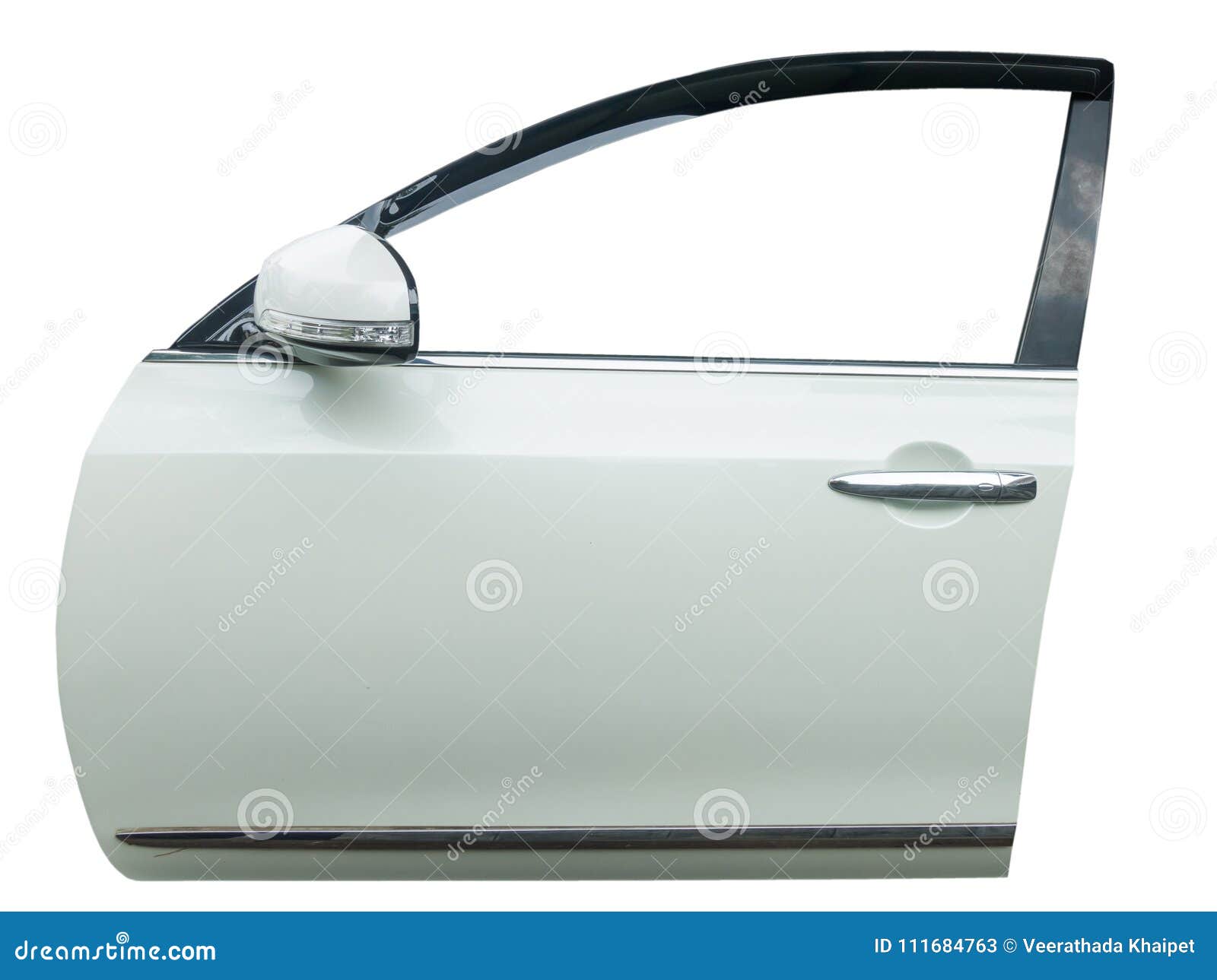 Car Door Isolated on White Background with Clip Path Stock Image ...