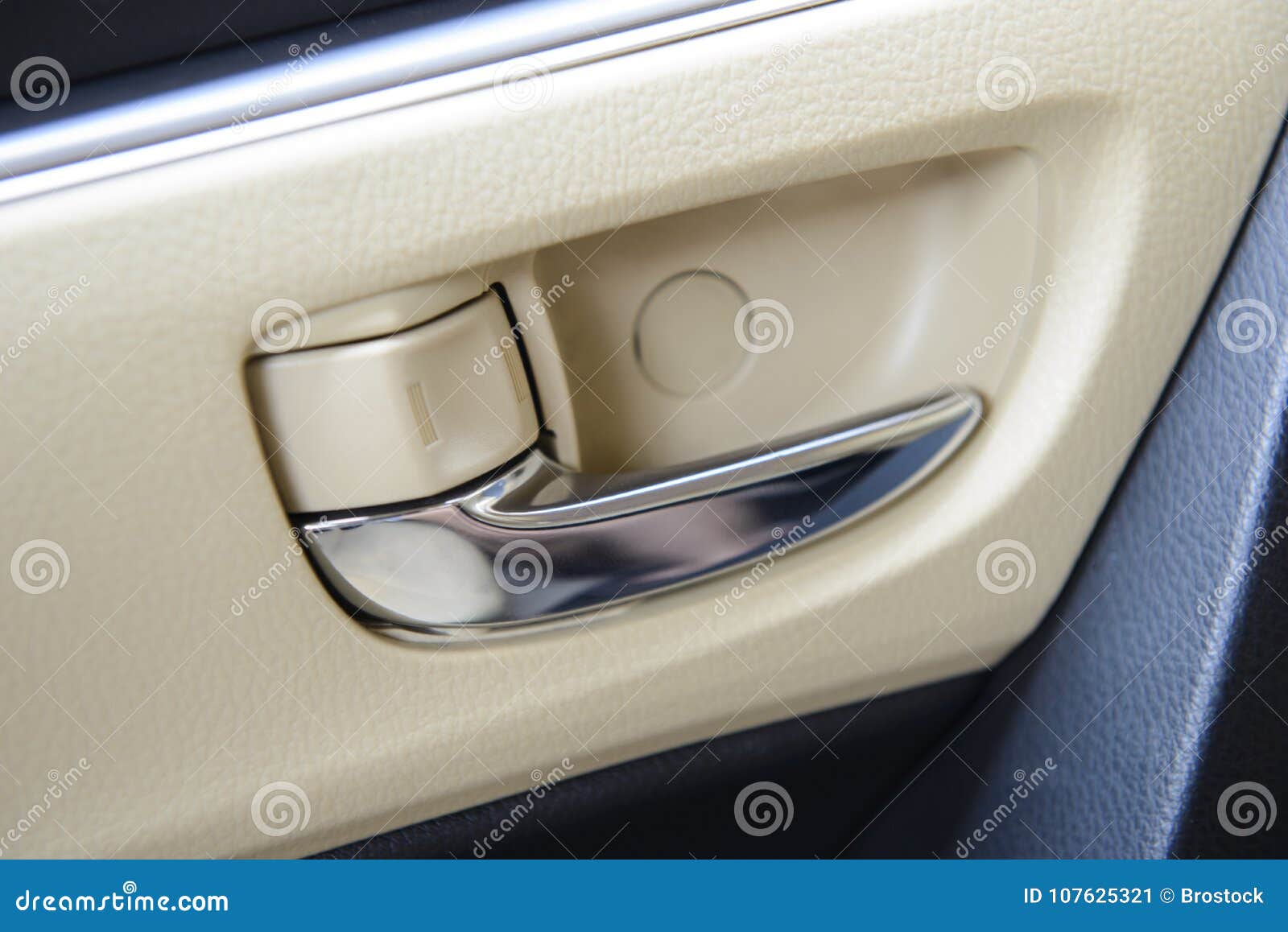 Car door opening handle stock image. Image of abstract - 107625321