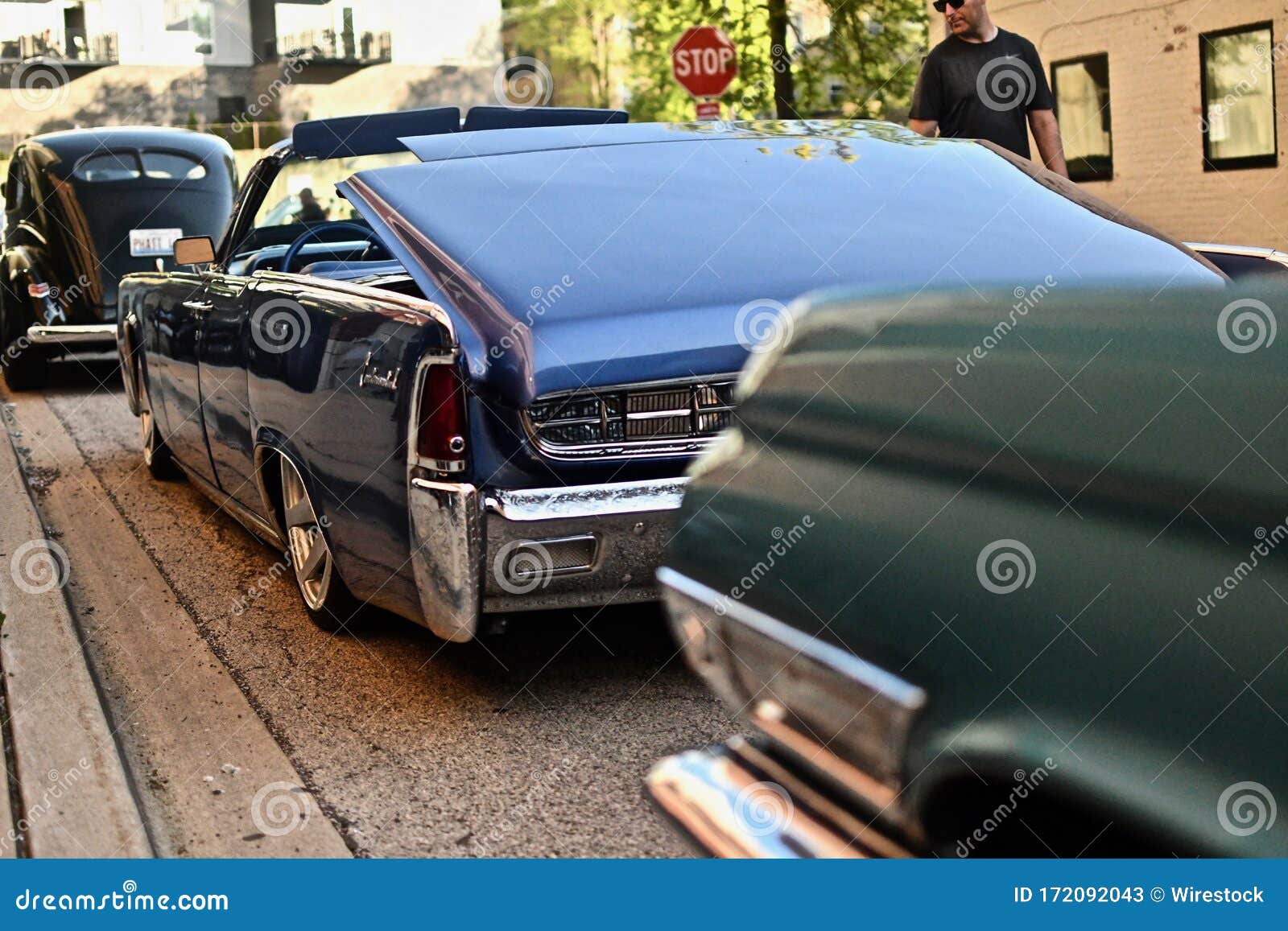 Car during Downers Grove Car Show - Friday Night Lights Editorial Stock ...