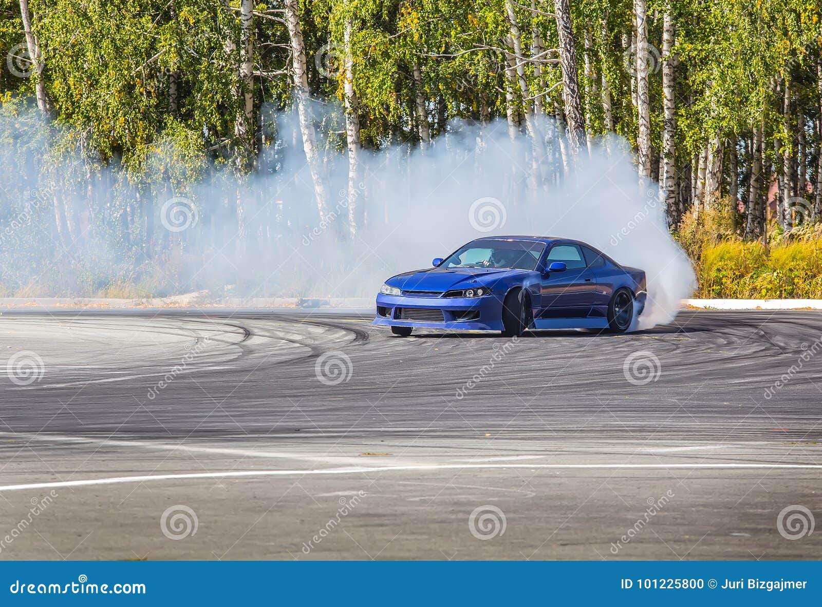 Car Drifting on Speed Track Stock Photo - Image of highway, movement ...