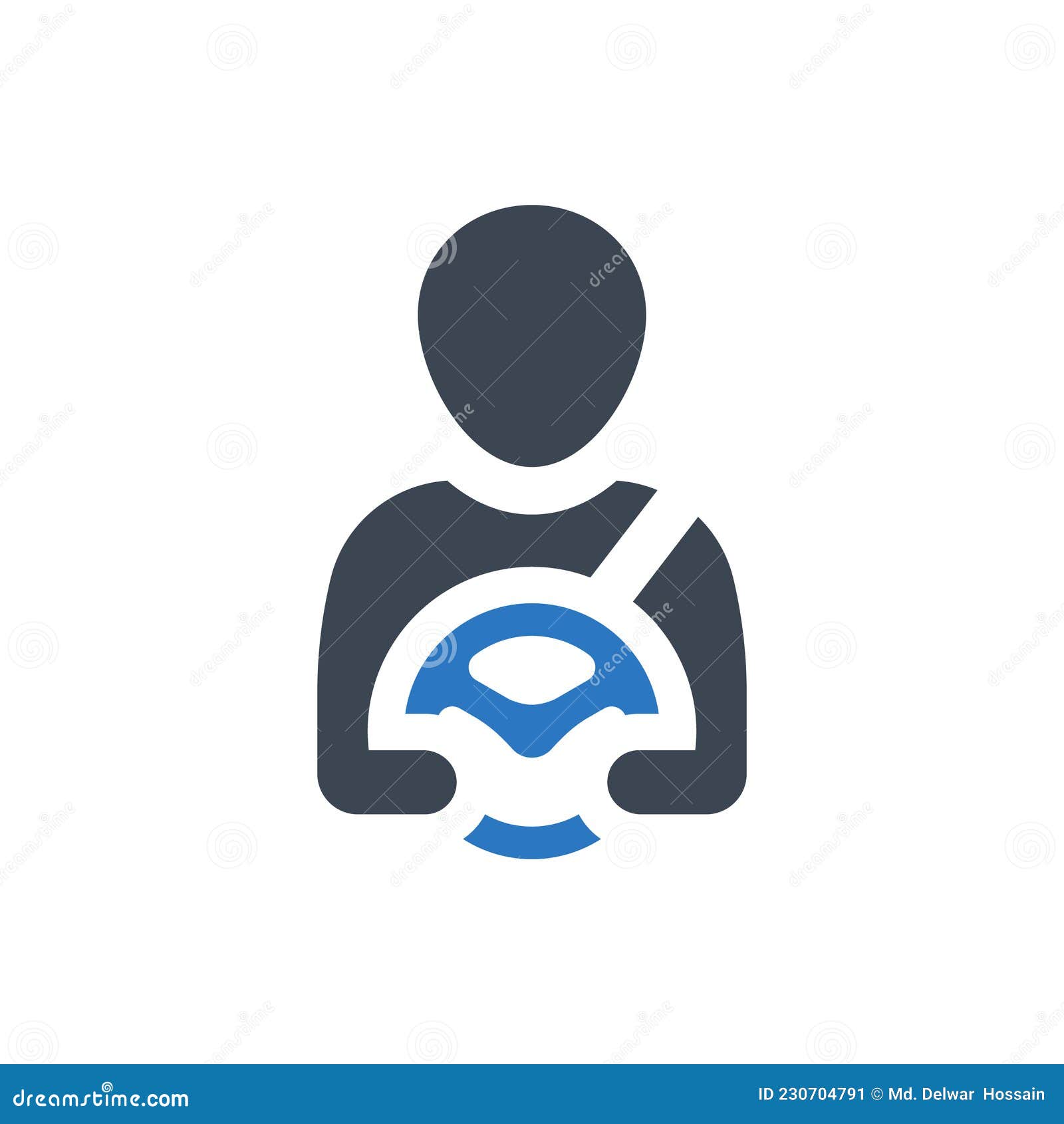 Car drive icon stock vector. Illustration of drive, view - 230704791