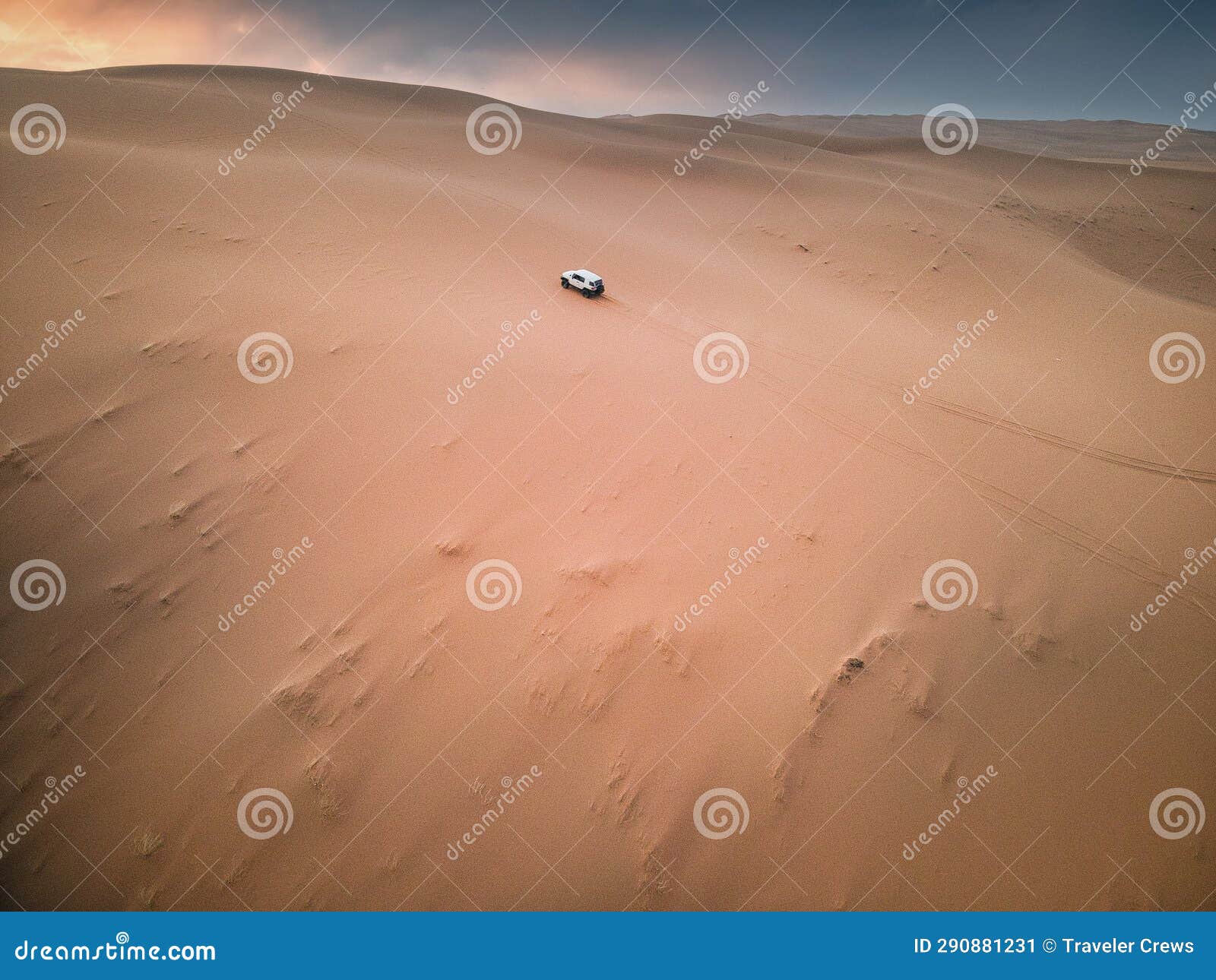 A Car Drive Over the Sand of Saudi Arabia Stock Image - Image of drive ...