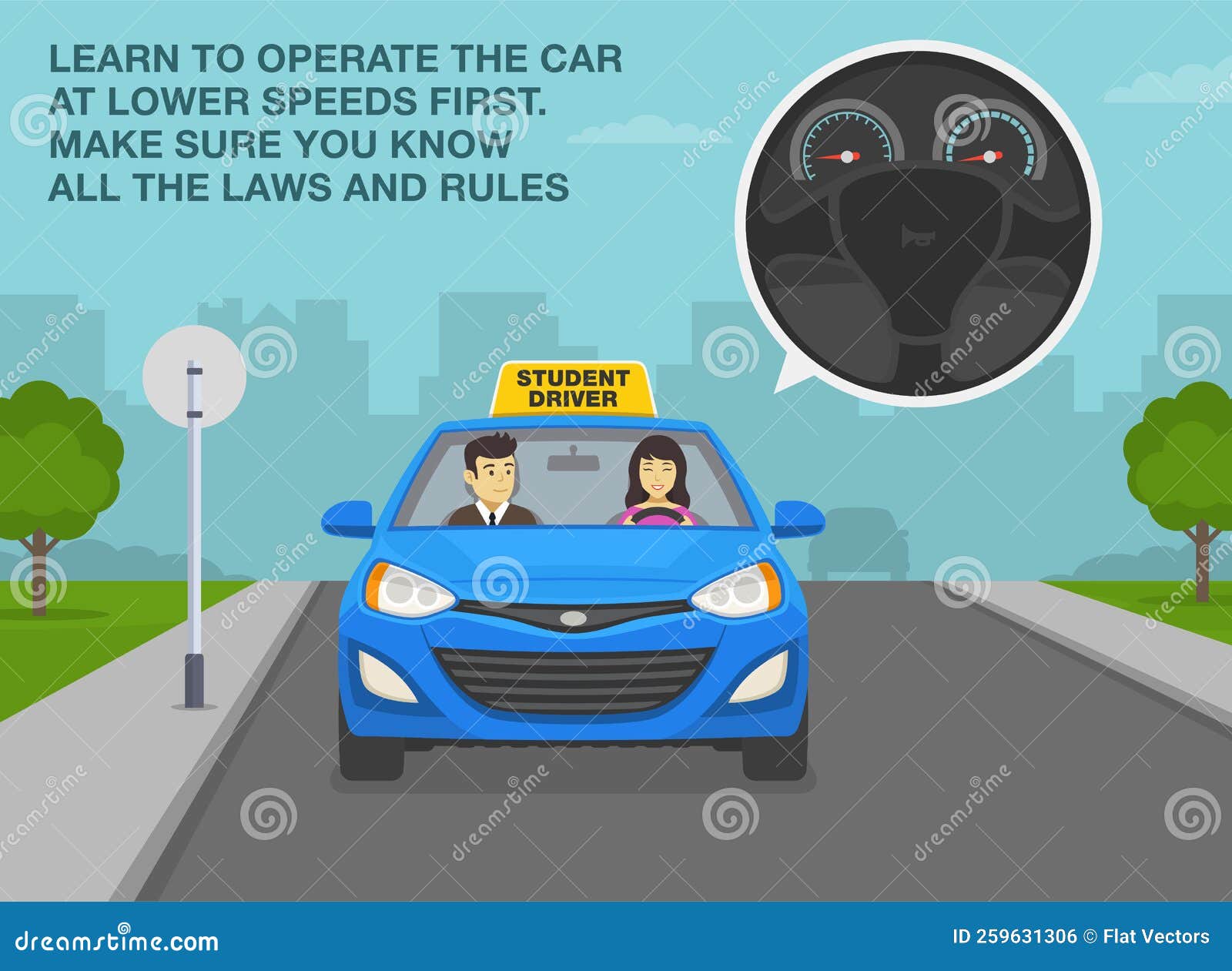 Learn To Operate the Car at Lower Speeds, Make Sure You Know Laws and ...
