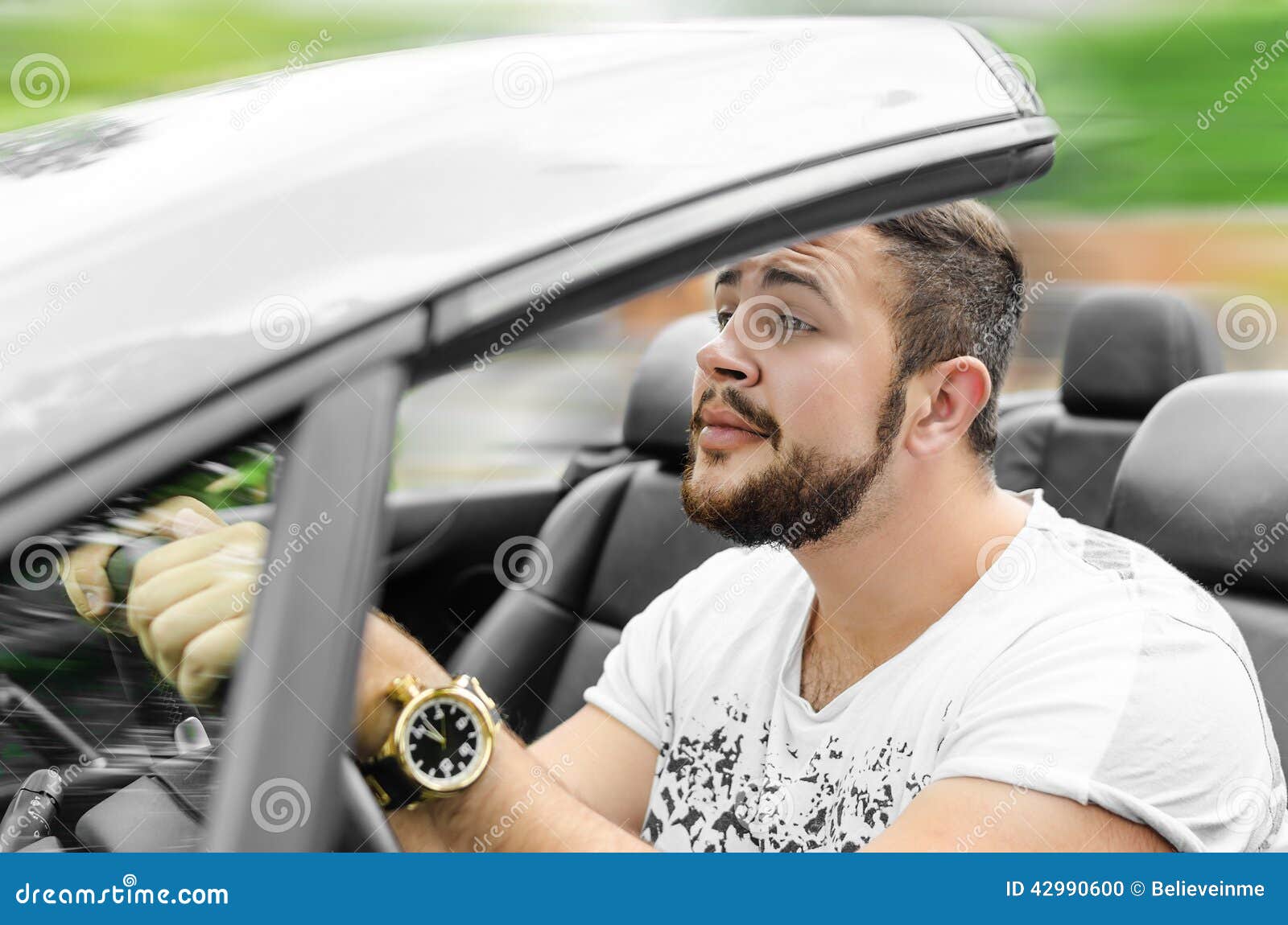 Car driver stock photo. Image of hire, assistance, belt - 42990600