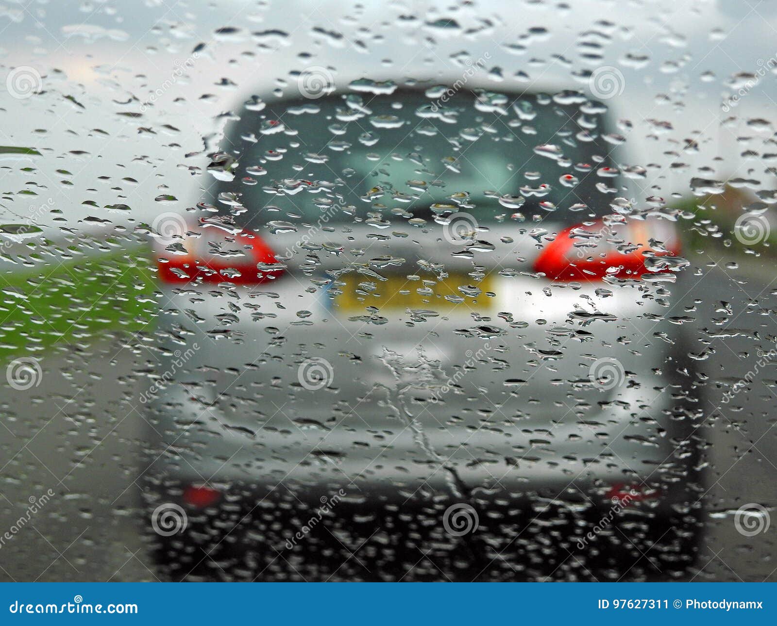 Car driver restricted view stock image. Image of braking - 97627311