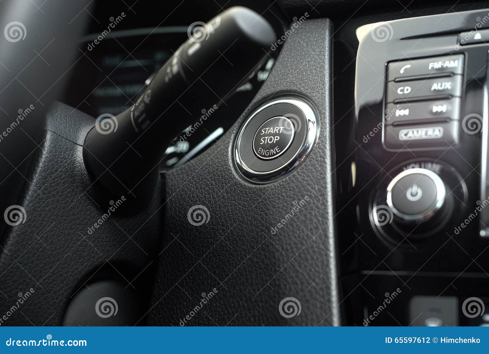 Car Driver Starting the Engine Stock Photo - Image of automotive, hand ...