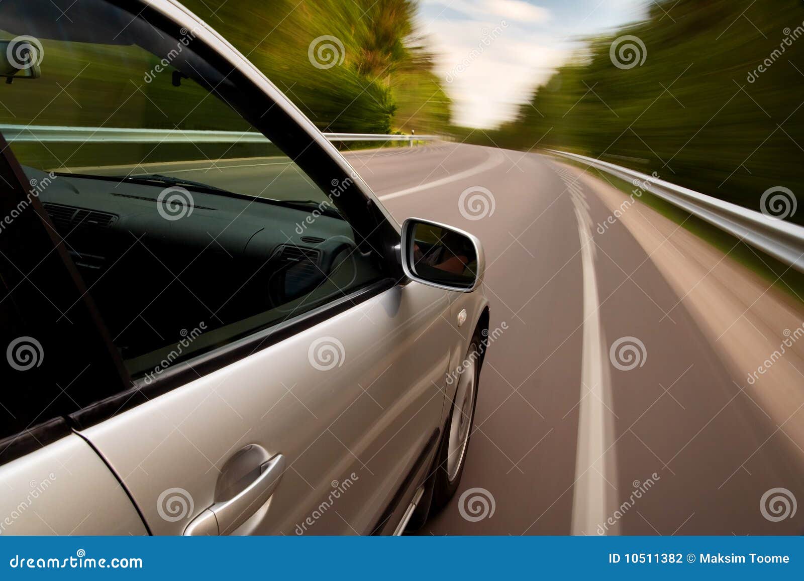 Car driving fast stock photo. Image of country, motion - 10511382