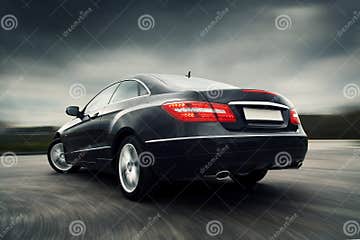 Car driving fast stock image. Image of beauty, dramatic - 9532579