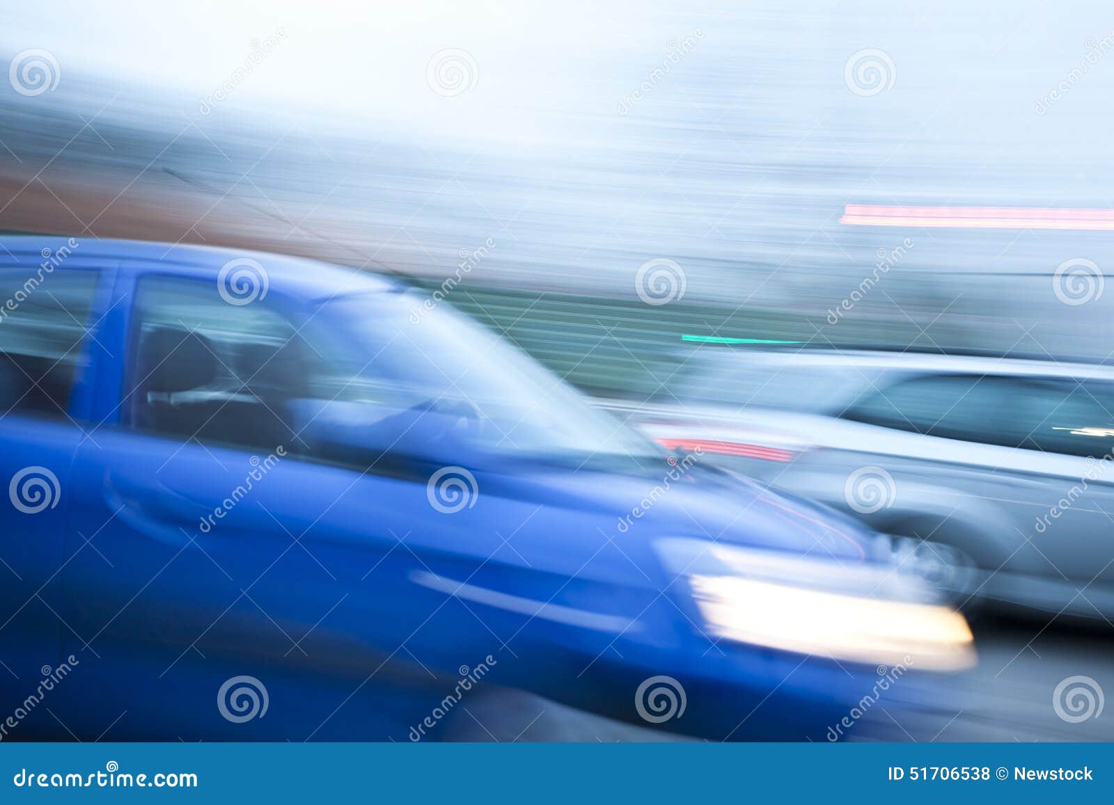 Car Driving Fast on Country Road Stock Photo - Image of relaxation ...