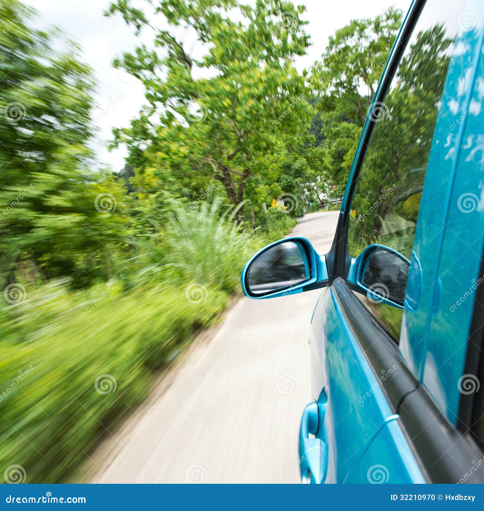 Car driving fast stock photo. Image of rapid, accelerate - 32210970