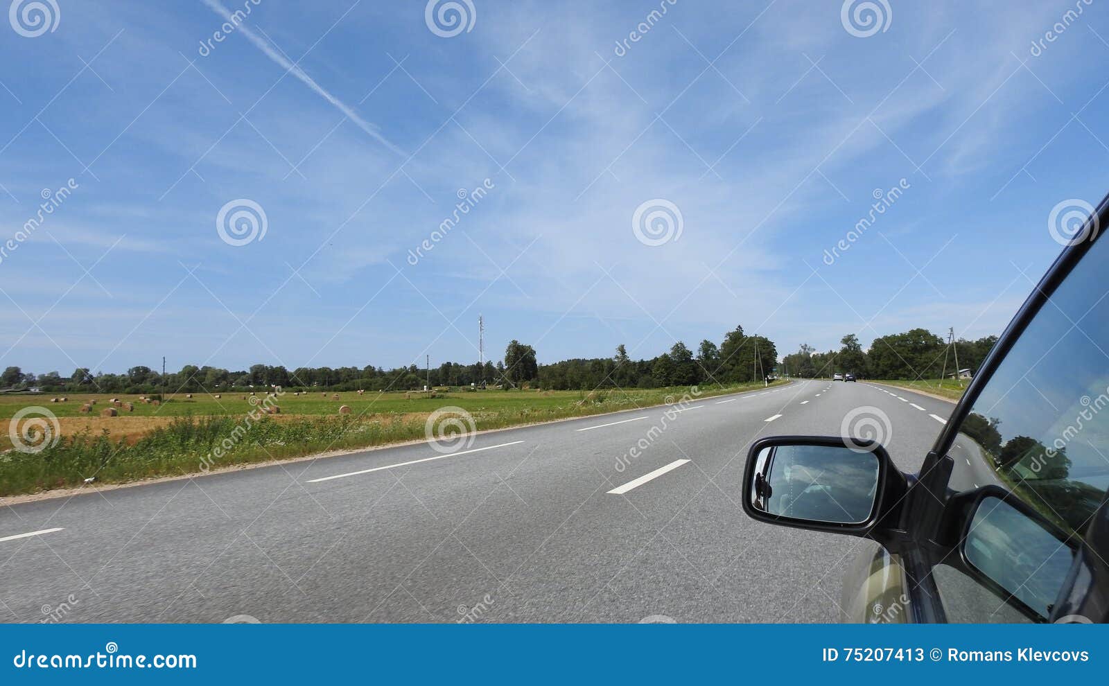 Driving To Freeway Junction Royalty-Free Stock Photo | CartoonDealer ...
