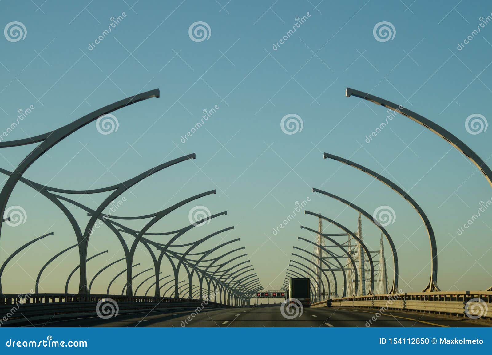 Car Driving on a Highway. Auto Moving on a Roadway Stock Photo - Image ...