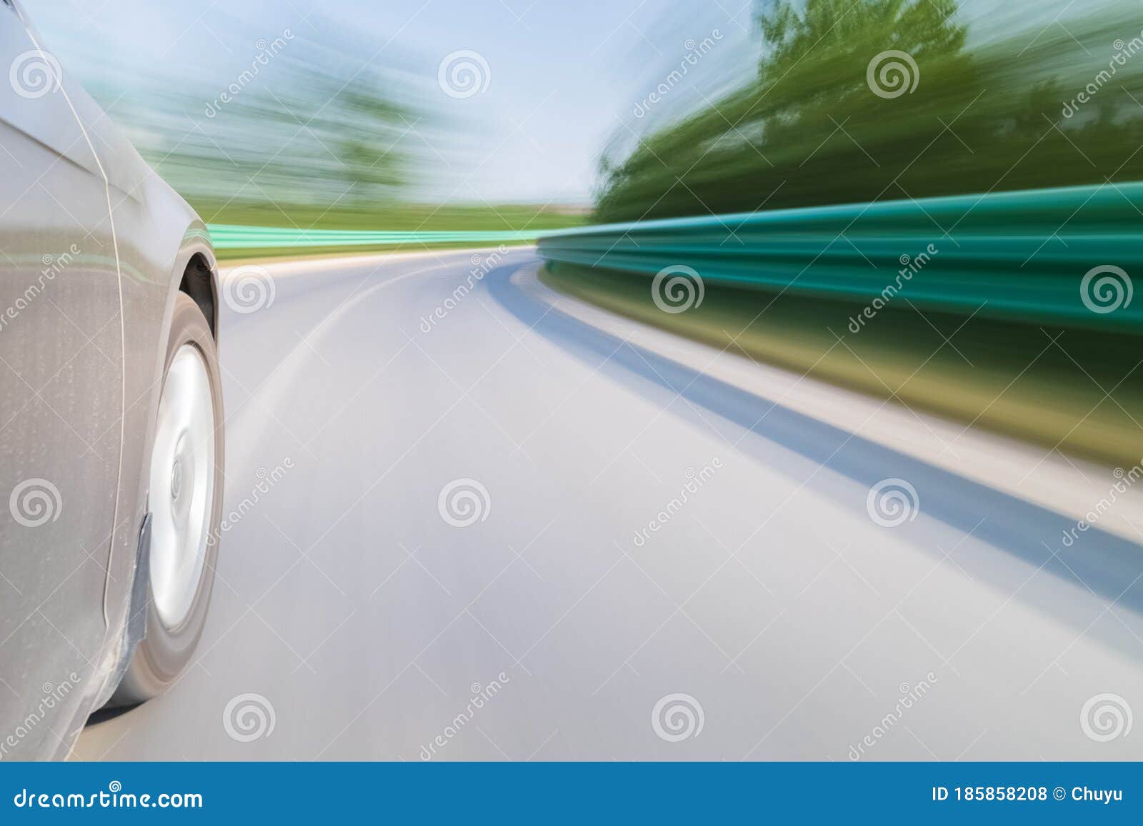 Car driving on the ramp stock photo. Image of driving - 185858208