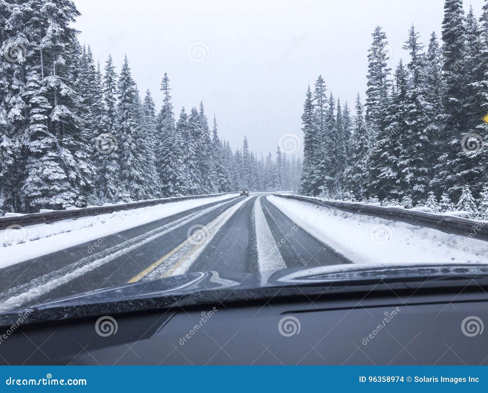 Car Driving on Snow-covered Snowy Mountain Road in Winter Snow. Driver ... Car Driving on Snow-covered Snowy Mountain Road in Winter Snow. Driver ...