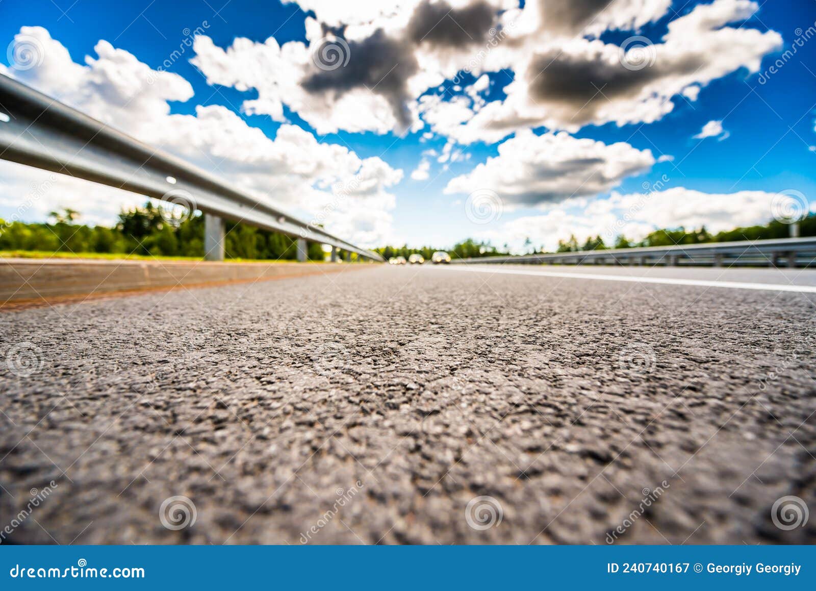 Car Driving on Suburban Highways. Stock Image - Image of suburban ...